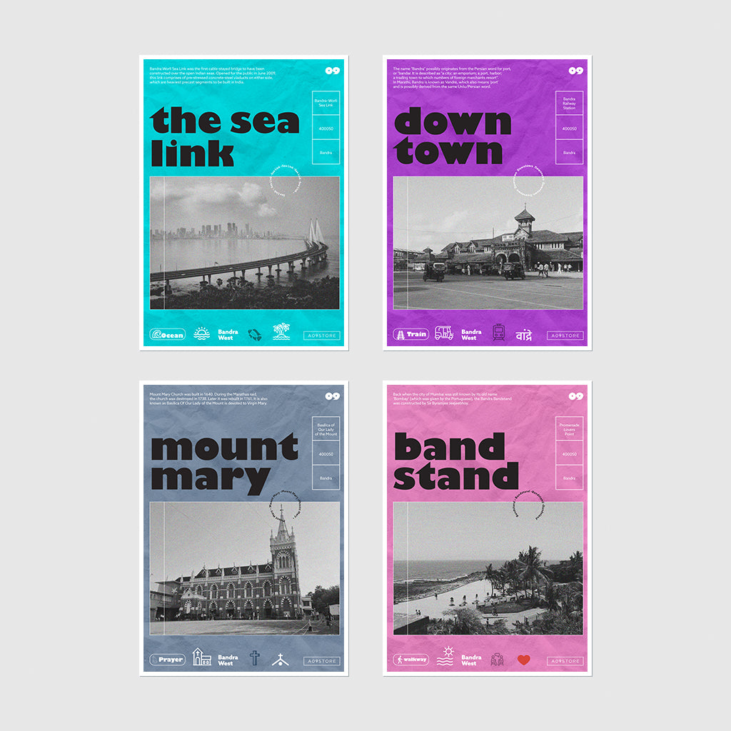 Post Cards - Bandra Series