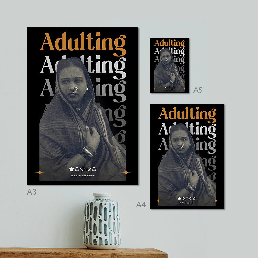 Poster - Adulting
